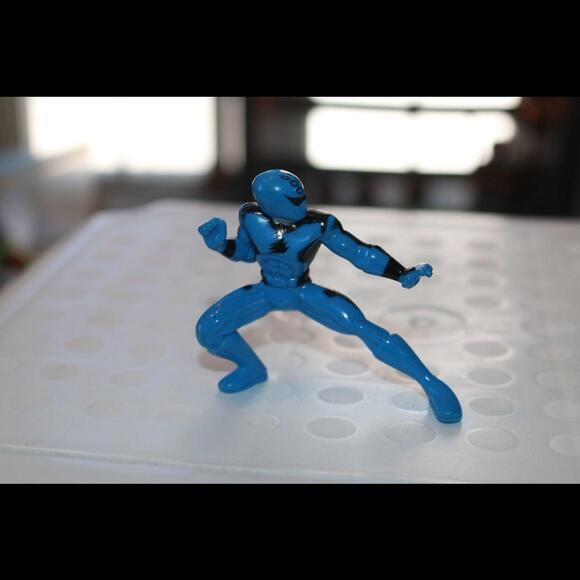 Toys | Toy Figure Blue Mighty Morphin Power Rangers Movie Cake Topper ...